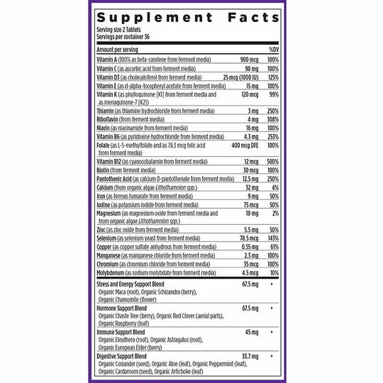 Womens Advanced Multi, New Chapter